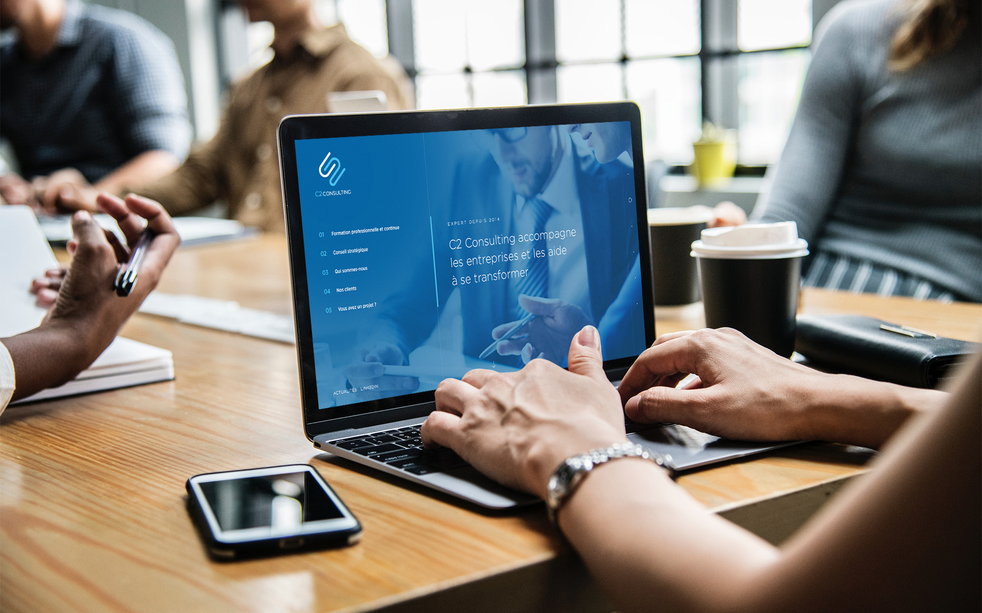Nouveau logo et nouveau site pour C2 Consulting ! - C2 Consulting